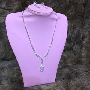 Jewelry | Diamond Necklace Set | Poshmark